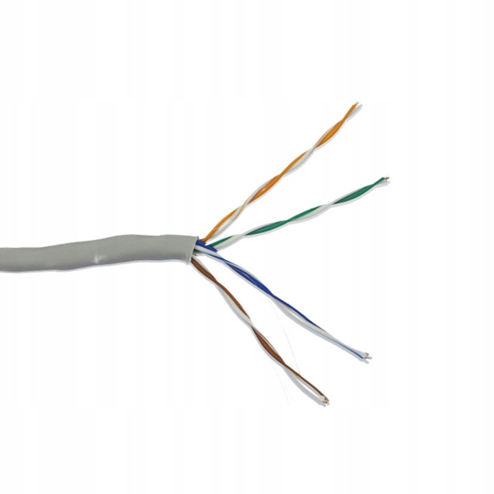 KABEL SKRĘTKA UTP CAT 5E DRUT CCA HQ - 305m