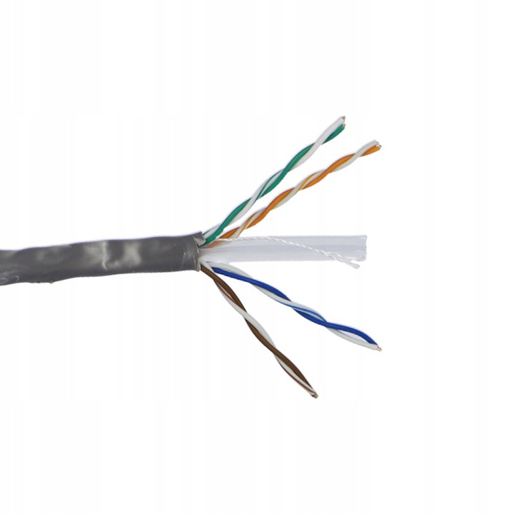 KABEL SKRĘTKA UTP CAT 6 DRUT CCA HQ - 305m